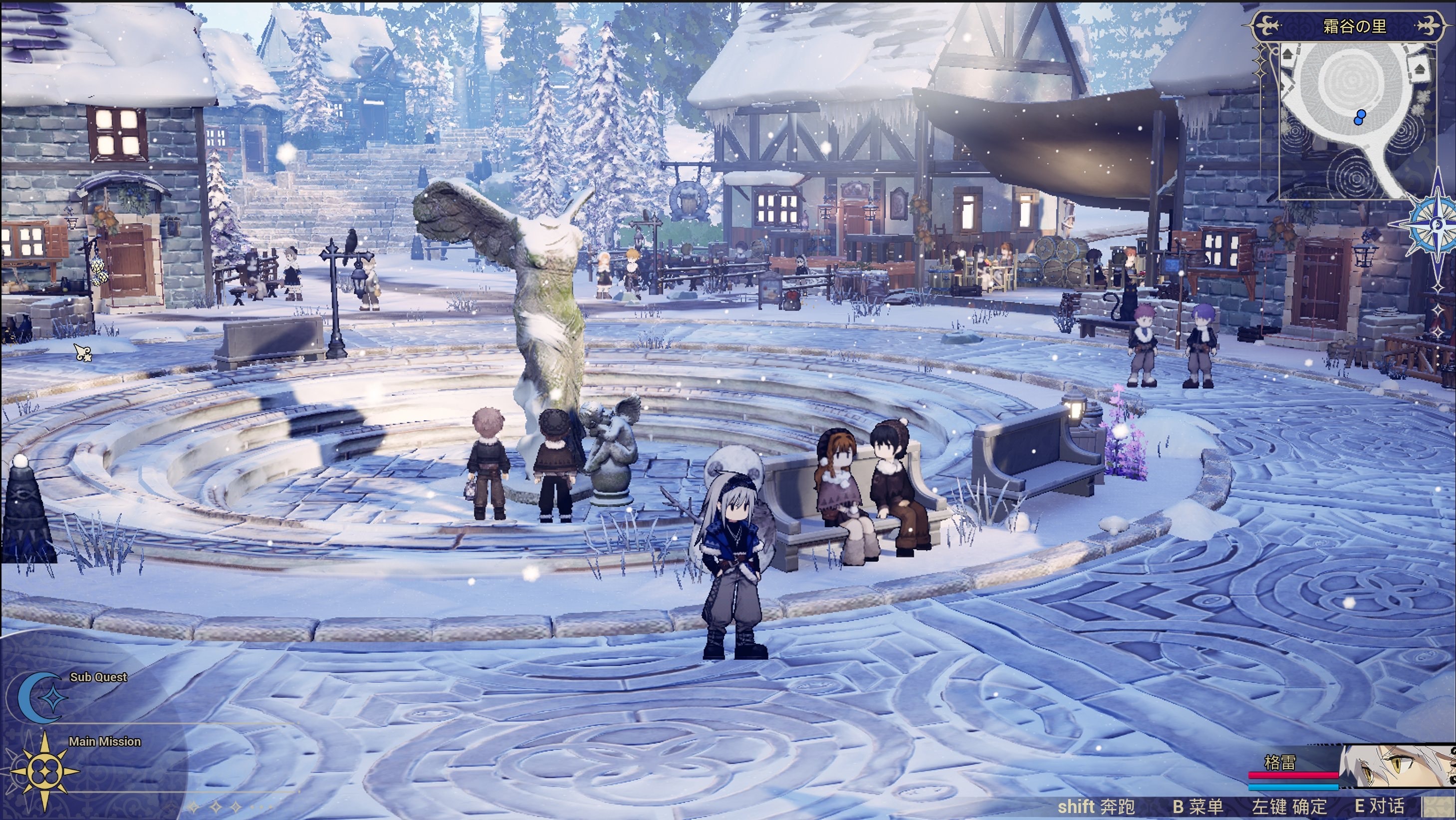 【BitS24】傳統 JRPG《灰之輓歌～在詛咒的羽翼下》預計 2026 年問世 組合技能打出怒濤般的連擊《灰ノエレジー～呪われた翼の下で》 - 巴哈姆特