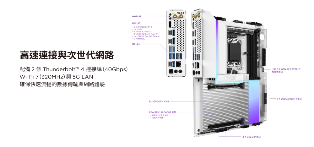 NZXT 台灣首發 intel N9 Z890 & AMD N9 X870E 純色金屬鎧甲美型主機板 - 巴哈姆特