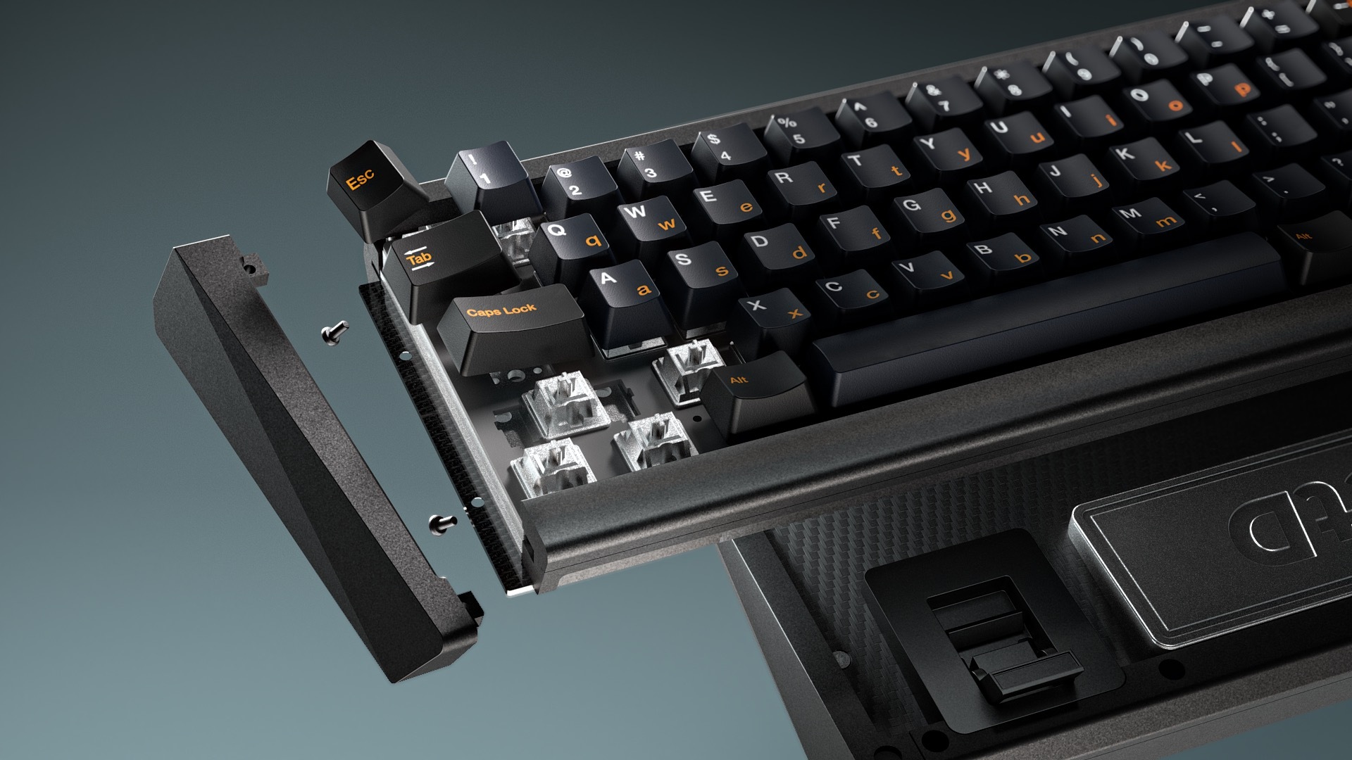 ProjectD 發表客製化機械式鍵盤 Outlaw 65 首批搭載全新 Cherry MX2A RGB 紅軸上市 - 巴哈姆特