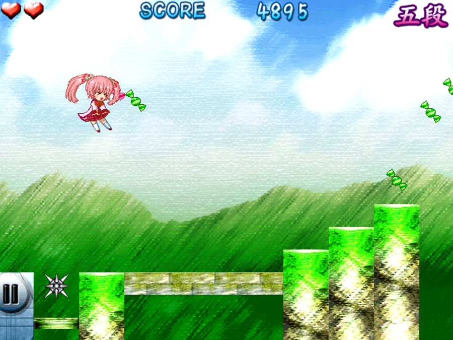 【試玩】少女啊～華麗的跳躍吧！手機動作遊戲《Moedroid JUMP!!》介紹《萌えドロイド JUMP!!》 - 巴哈姆特