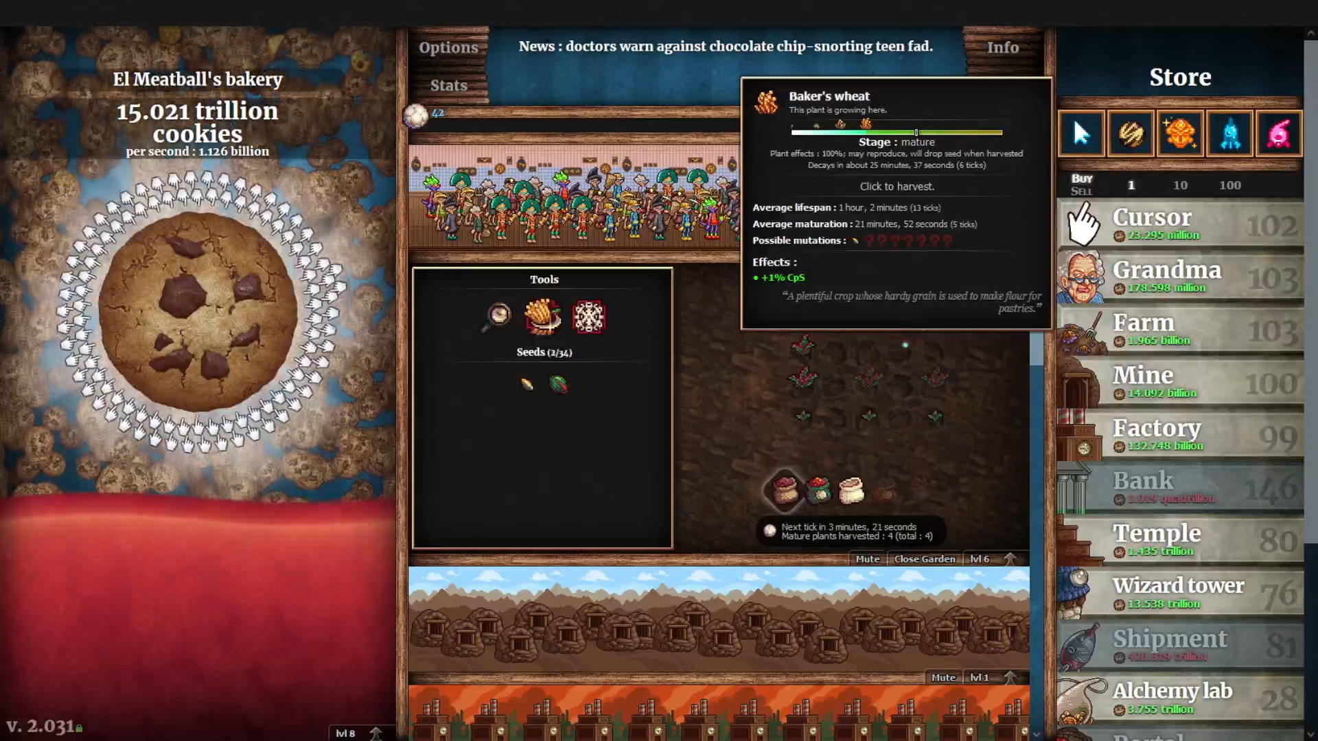 點擊放置型遊戲《Cookie Clicker》PC 版上市 與老奶奶瘋狂製作餅乾！《Cookie Clicker》 - 巴哈姆特