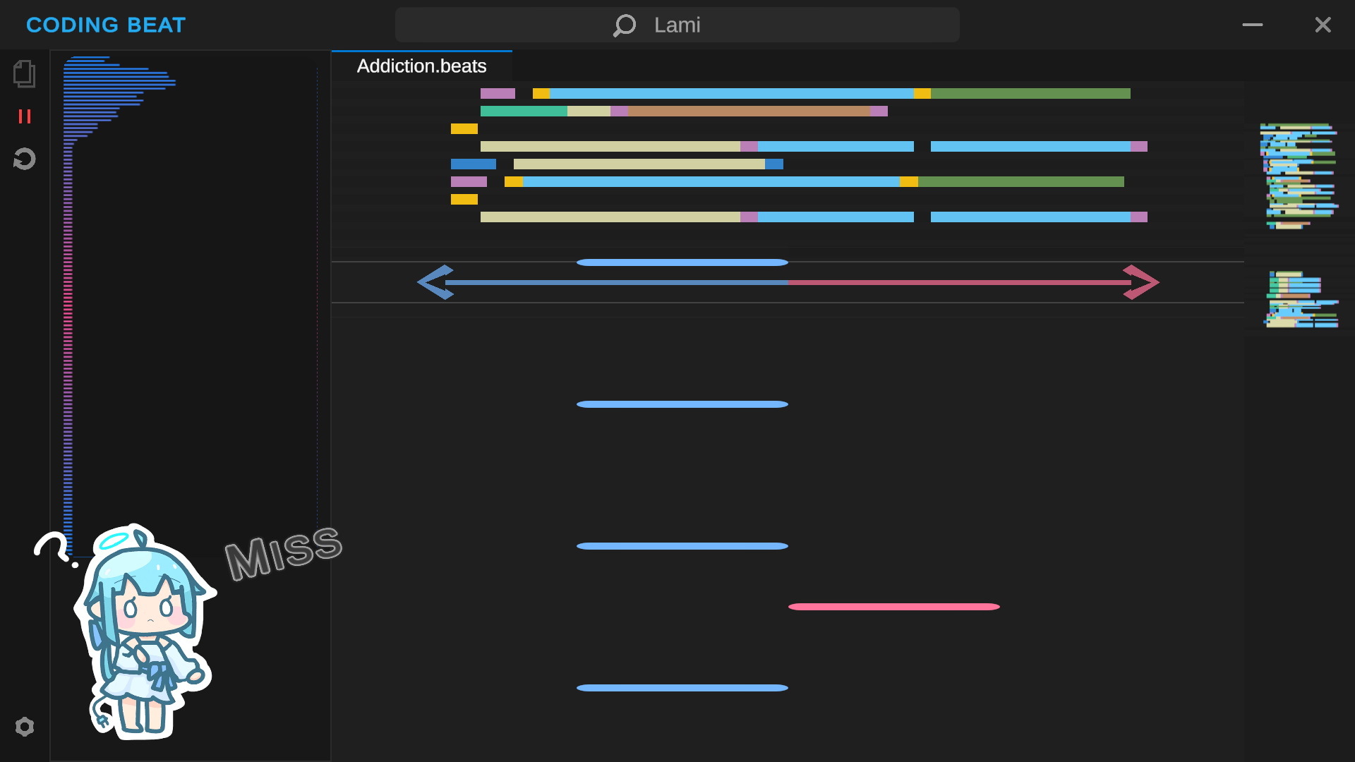 國產模擬經營遊戲《拉米：程式與咖啡》開放試玩版 體驗序章劇情與節奏挑戰關卡《Lami：A Cup of Code & Coffee》 - 巴哈姆特