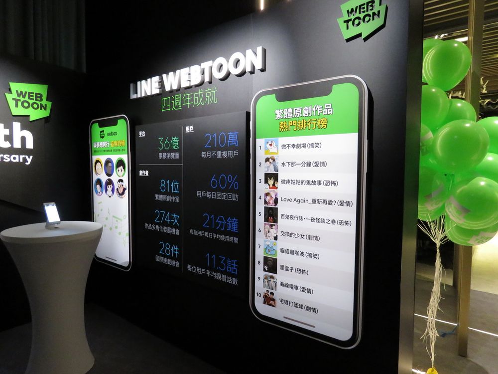 LINE WEBTOON 在台歡慶四週年 邀《與神同行》漫畫家周浩旻與台港新秀同台對談 - 巴哈姆特