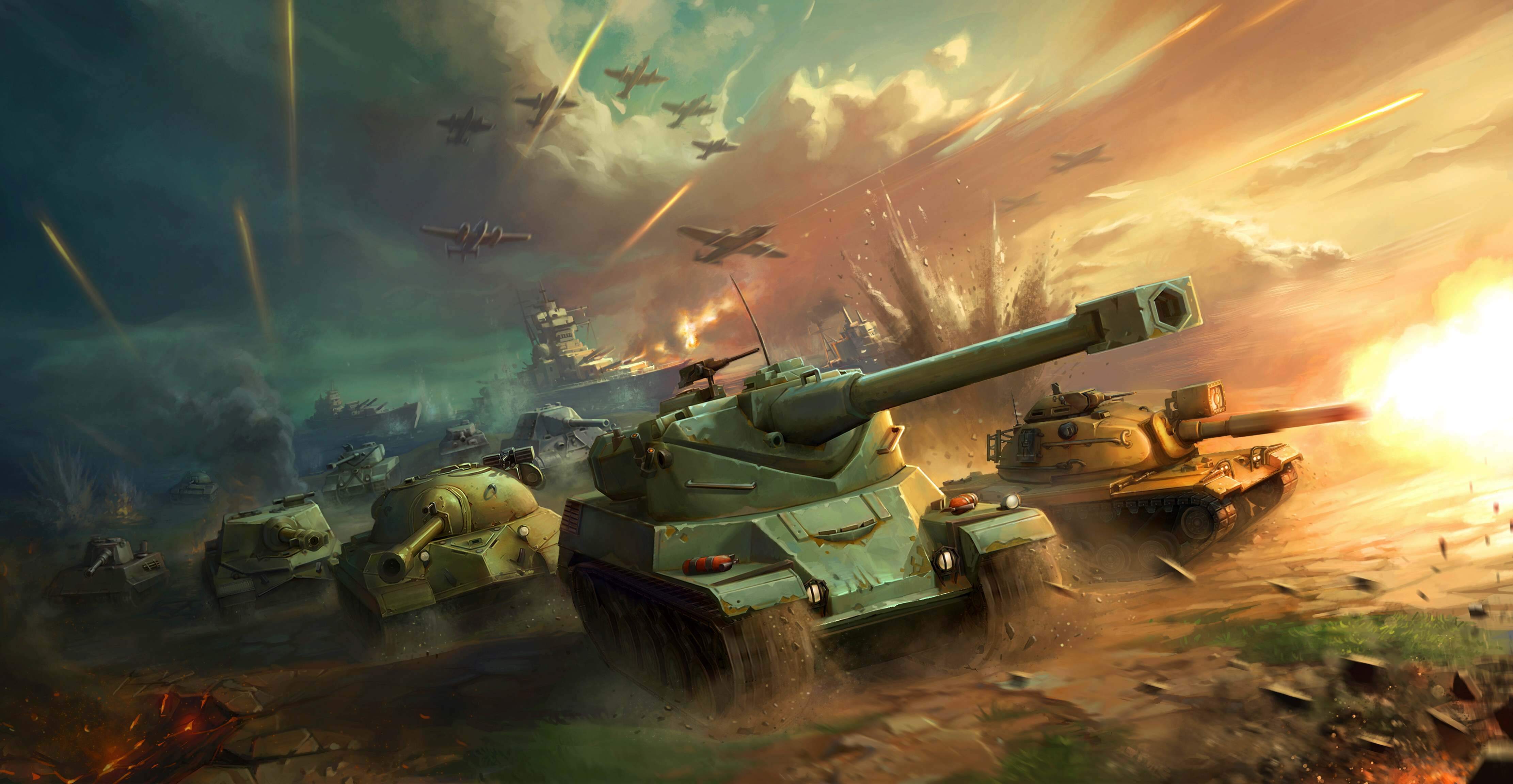 3D TPS 競技網頁遊戲《Mad Tanks》定名《玩命坦克》 近期登陸台灣《Mad Tanks》 - 巴哈姆特