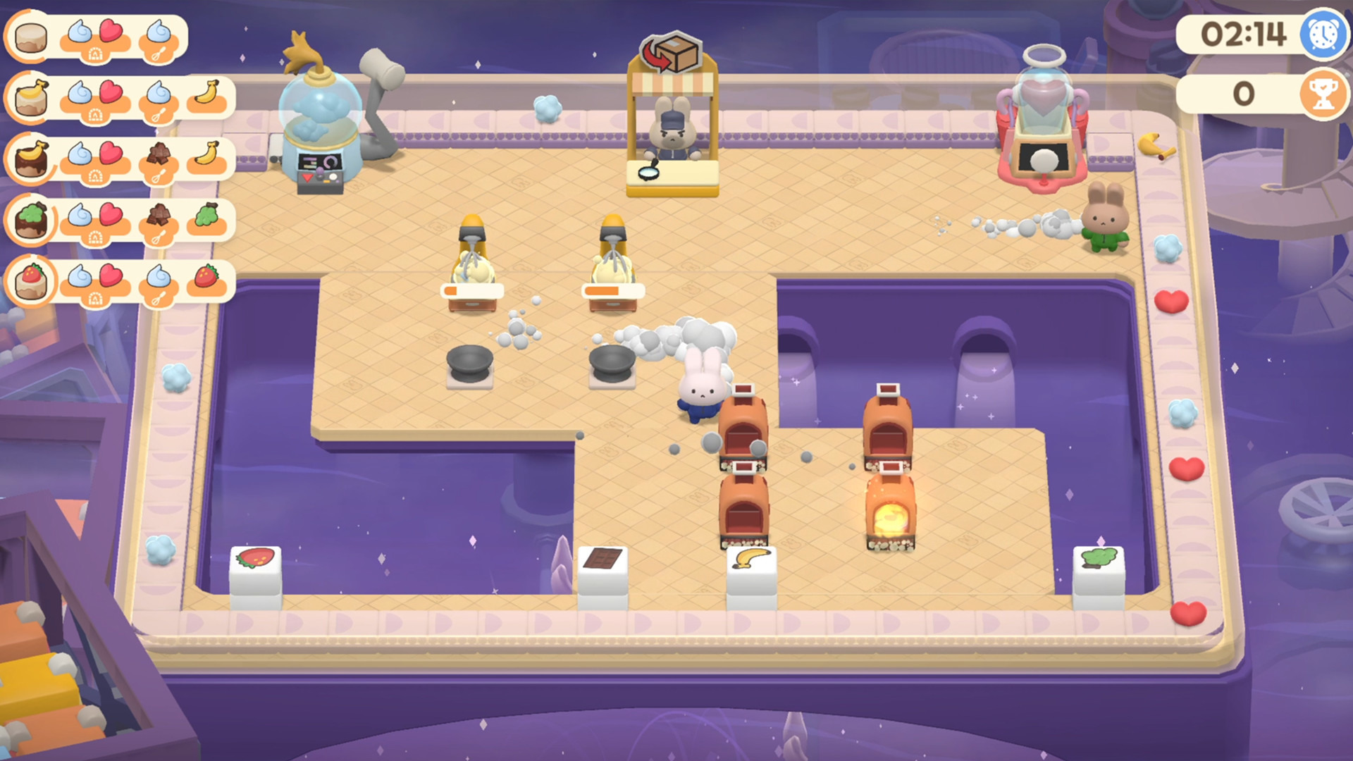 新款合作遊戲《Turn The Line！》曝光 來幫助月亮工廠的兔子順利完成工作《Turn The Line！》 - 巴哈姆特