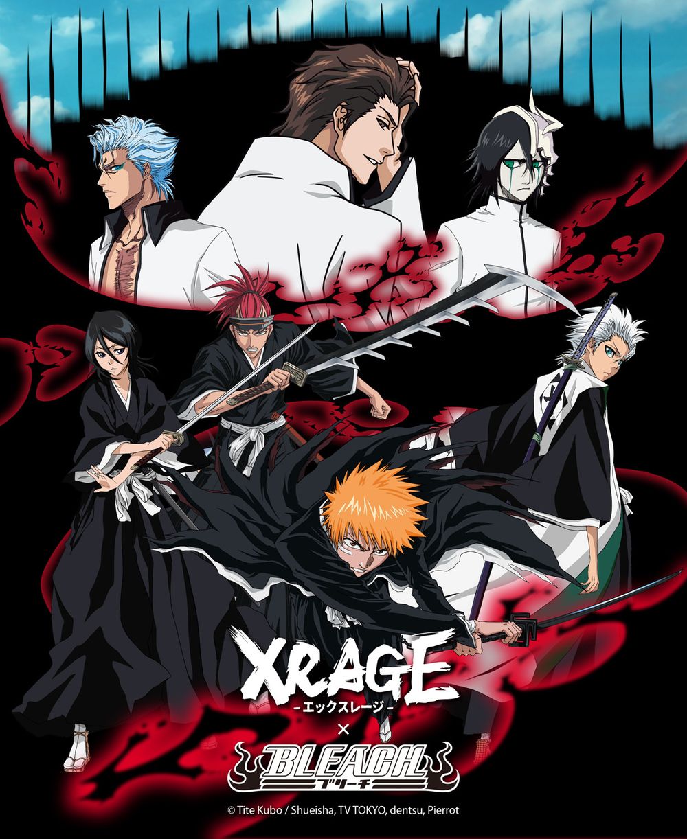 XRAGE 仲間將於 10/4 起推出《BLEACH 死神》聯名服飾 - 巴哈姆特