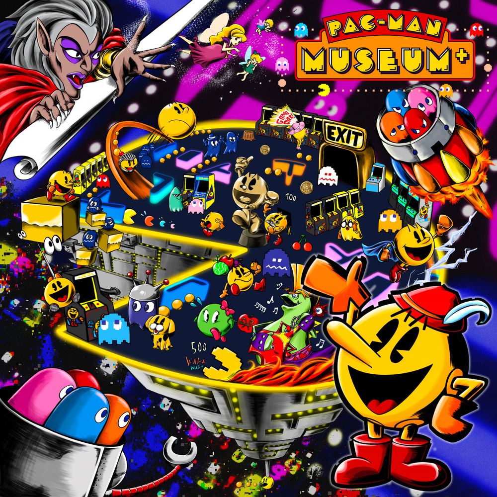 暢玩 14 款 PAC-MAN 經典名作！《吃豆人 博物館 +》數位版預定 2022 年推出《Pac-Man Museum +》 - 巴哈姆特