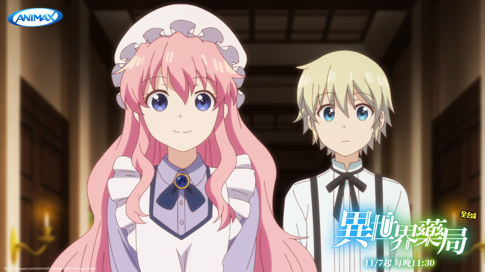 Animax 頻道 11 月將電視首播《異世界藥局》《噬血狂襲 FINAL》等動畫 - 巴哈姆特