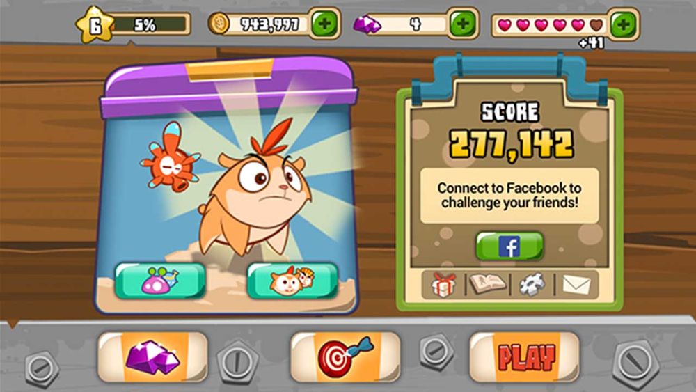 小倉鼠巨大化拯救愛人！動作競速遊戲《毛球大暴走》Android 版上架《Furball Rampage》 - 巴哈姆特