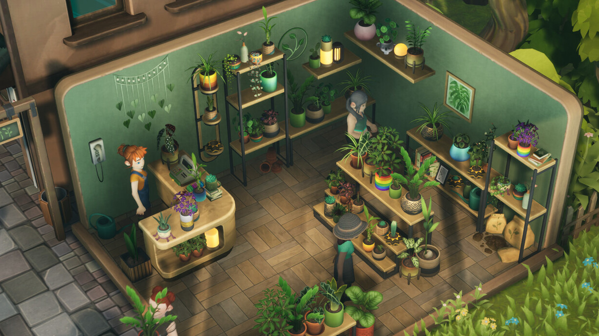 療癒系模擬遊戲《綠植小築 Leafy Corner》 在植物陪伴下經營屬於自己的靜謐商店《Leafy Corner》 - 巴哈姆特