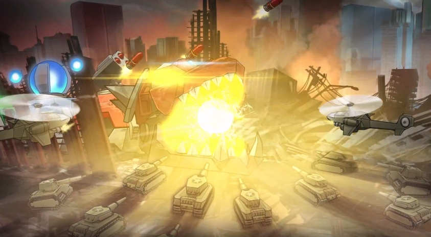 《水果忍者》開發商推出全新手機作品 駕馭龍形機器人試圖征服地球！《Colossatron: Massive World Threat》 - 巴哈姆特