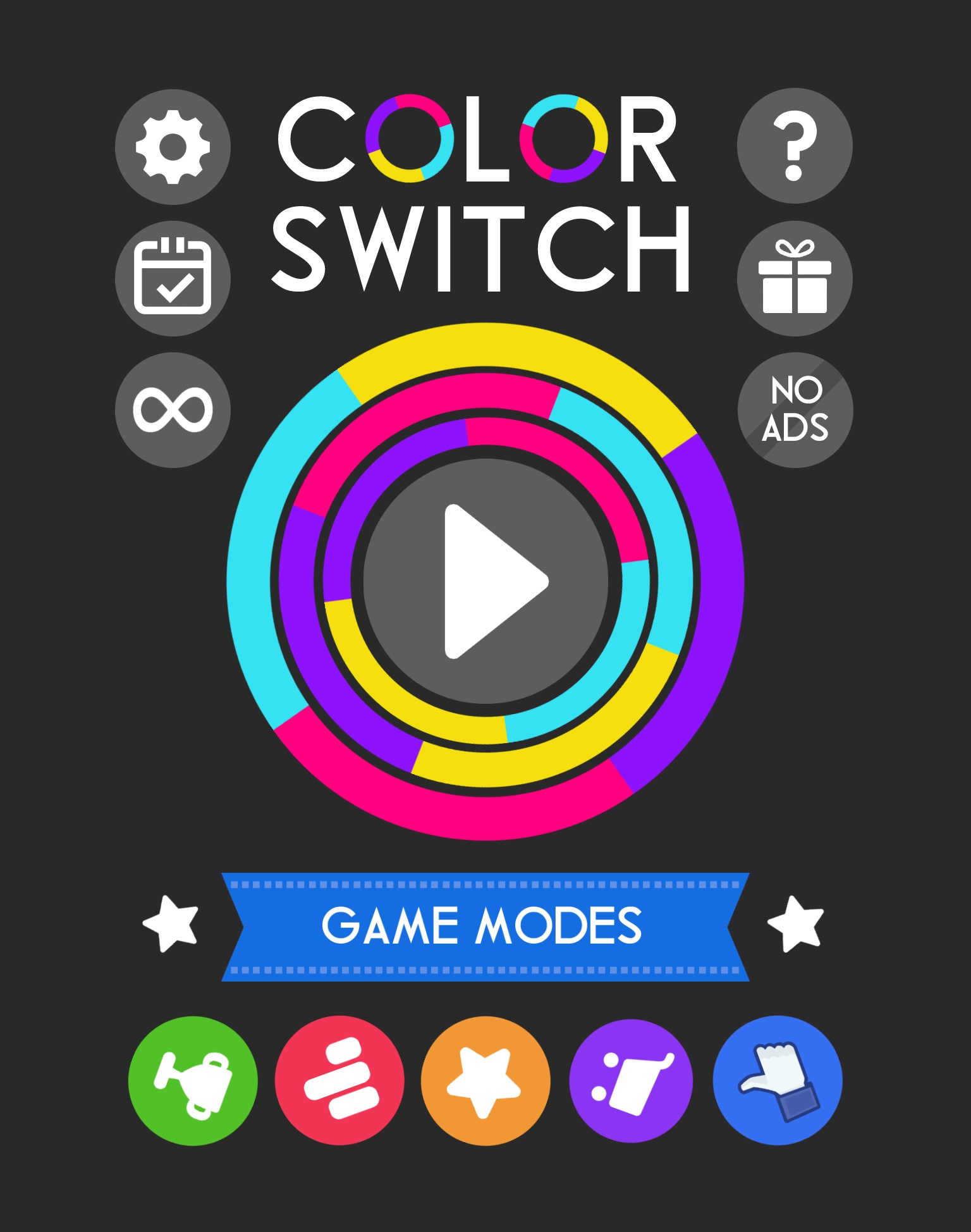 【試玩】主打創新玩法！以顏色為主題的動作遊戲《Color Switch》《Color Switch》 - 巴哈姆特