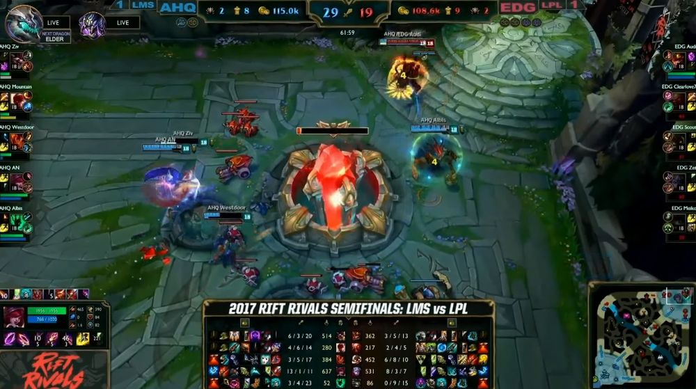 《英雄聯盟》亞洲對抗賽隊伍 ahq 逆轉擊敗 EDG、LMS 賽區聽牌 M17 即將出戰 RNG《League of Legends》 - 巴哈姆特