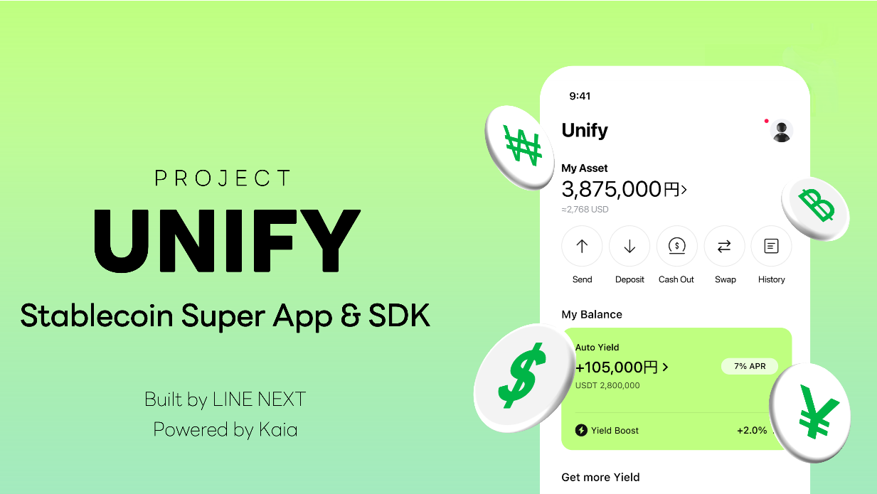 LINE NEXT 和 Kaia 推出由穩定幣驅動的 Web3 Super App「Project Unify」 - 巴哈姆特