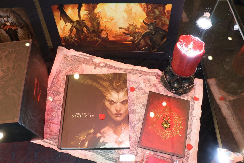 《暗黑破壞神 4》Jolin 化身莉莉絲與遊戲總監迎接上市 三創快閃店打造地獄之門雕塑《Diablo IV》 - 巴哈姆特