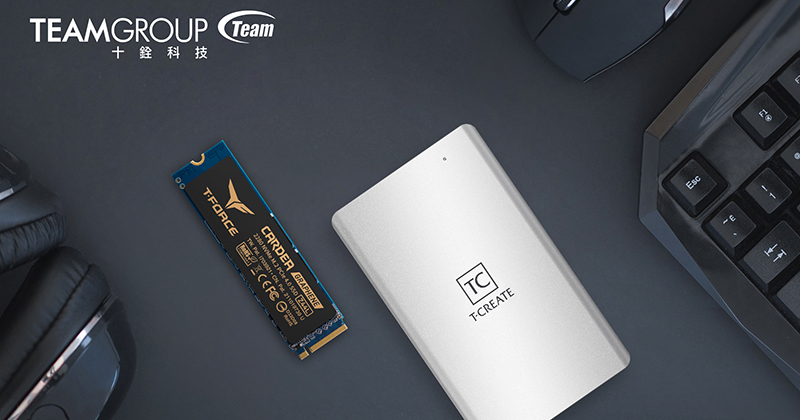 創作者品牌 T-CREATE 及電競品牌 T-FORCE 推出新款固態硬碟 - 巴哈姆特