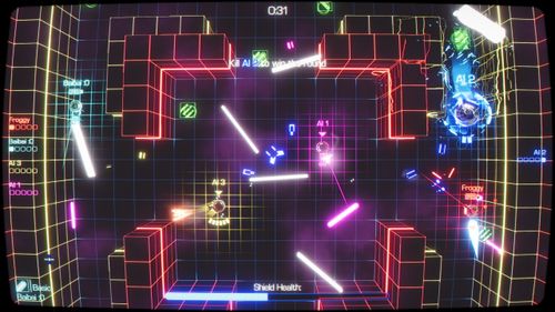 射擊競技遊戲《Retrograde Arena》於 Switch 開放免費遊玩《Retrograde Arena》 - 巴哈姆特