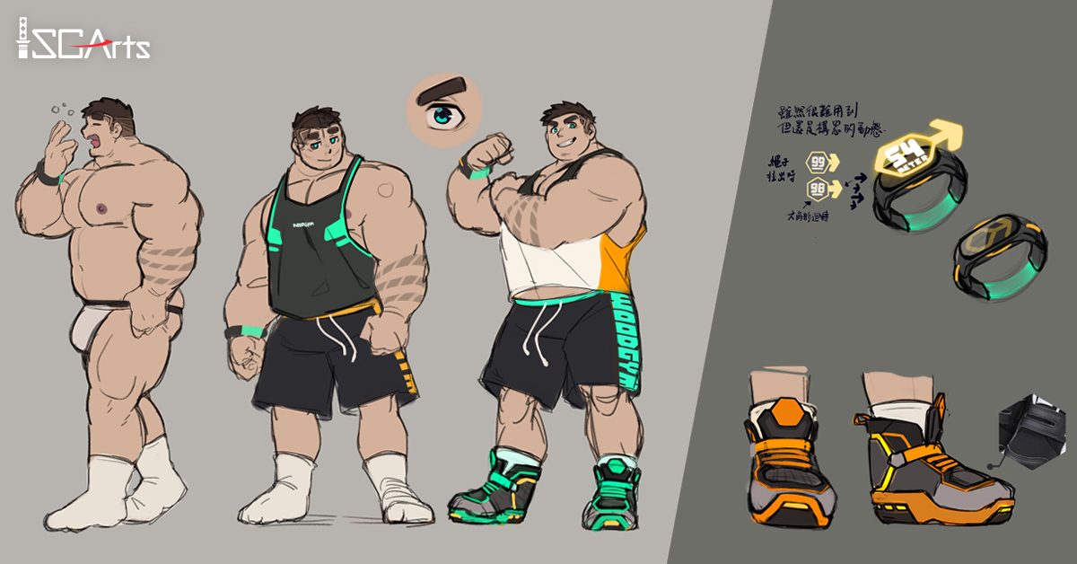 肌肉與力量的神奇冒險！同志題材《Project XXL》新作情報公開 預告 2024 年年底上市《XXL Woofia》 - 巴哈姆特