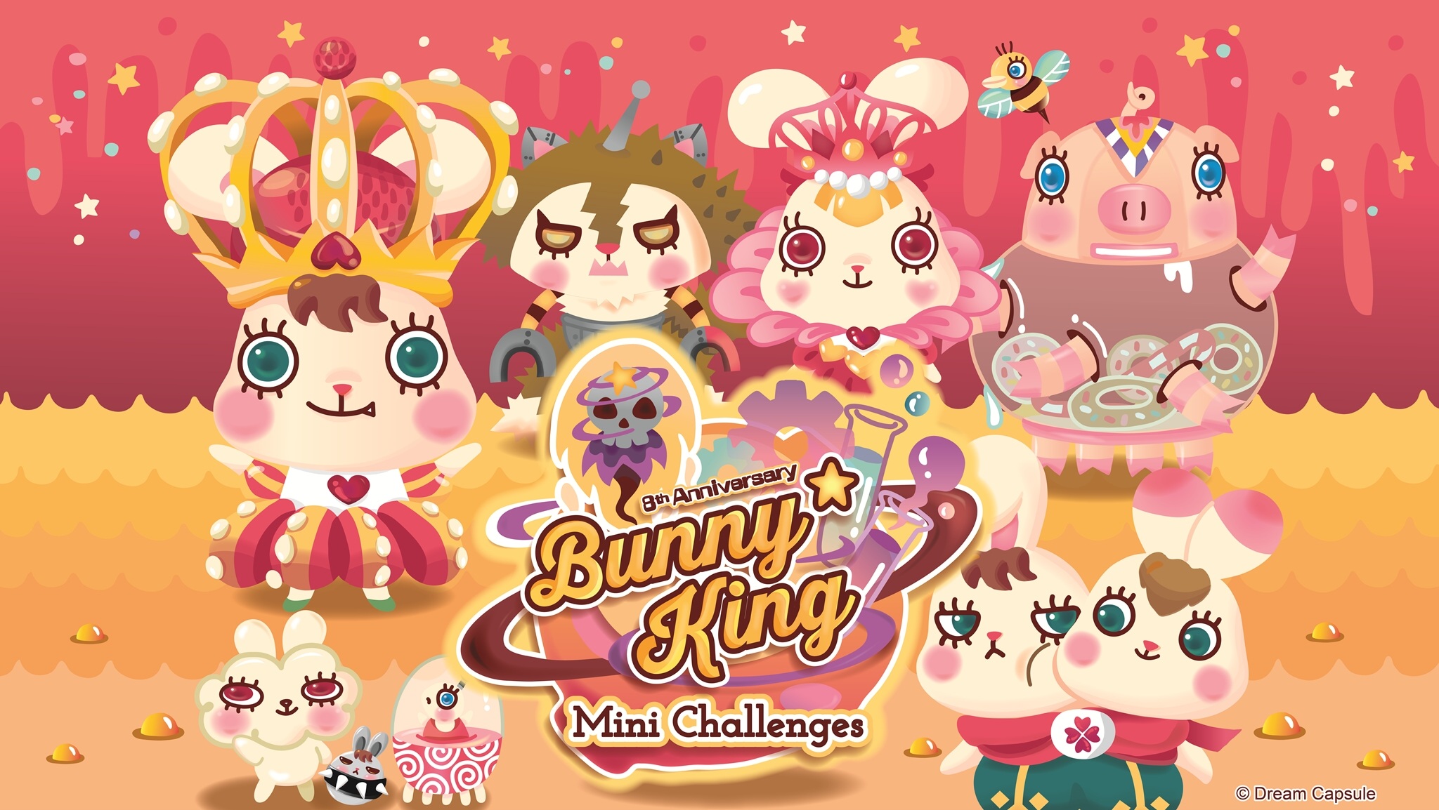 香港原創角色 Bunny King 推出手機遊戲《Bunny King Mini Challenges》《Bunny King Mini ...