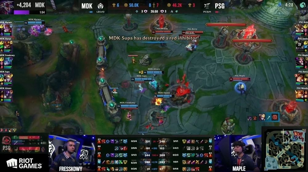 《英雄聯盟》2024 世界大賽入圍賽 MDK 戰隊以 2：1 驚險擊敗 PSG 戰隊順利晉級《League of Legends》 - 巴哈姆特