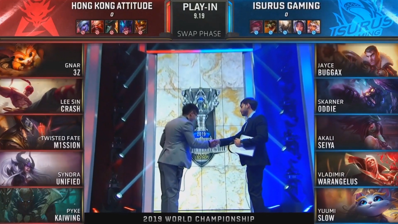 《英雄聯盟》2019 世界大賽入圍淘汰賽 HKA 以 3:1 擊敗對手 ISG 確定晉級 16 強小組賽《League of Legends》 - 巴哈姆特