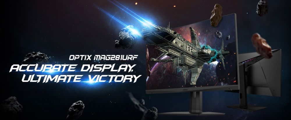 MSI 推出 28 吋 4K 電競顯示器「Optix MAG281URF」 - 巴哈姆特