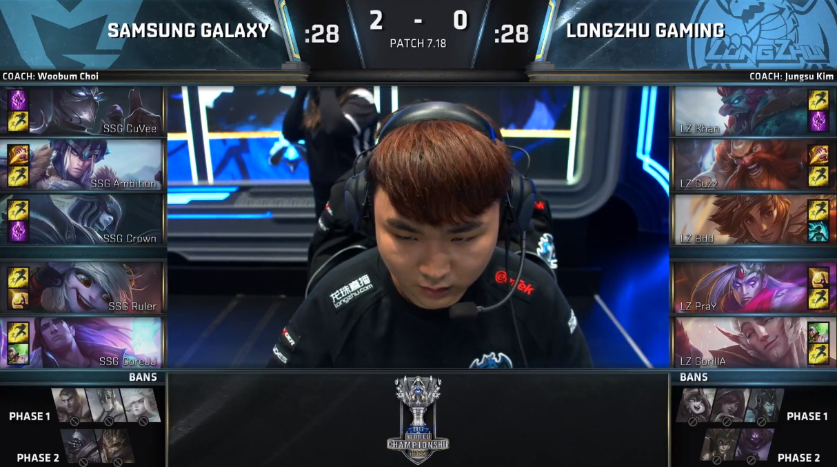 《英雄聯盟》2017 世界大賽八強賽首日 韓國內戰由 SSG 直落三擊敗 LZ 晉級《League of Legends》 - 巴哈姆特