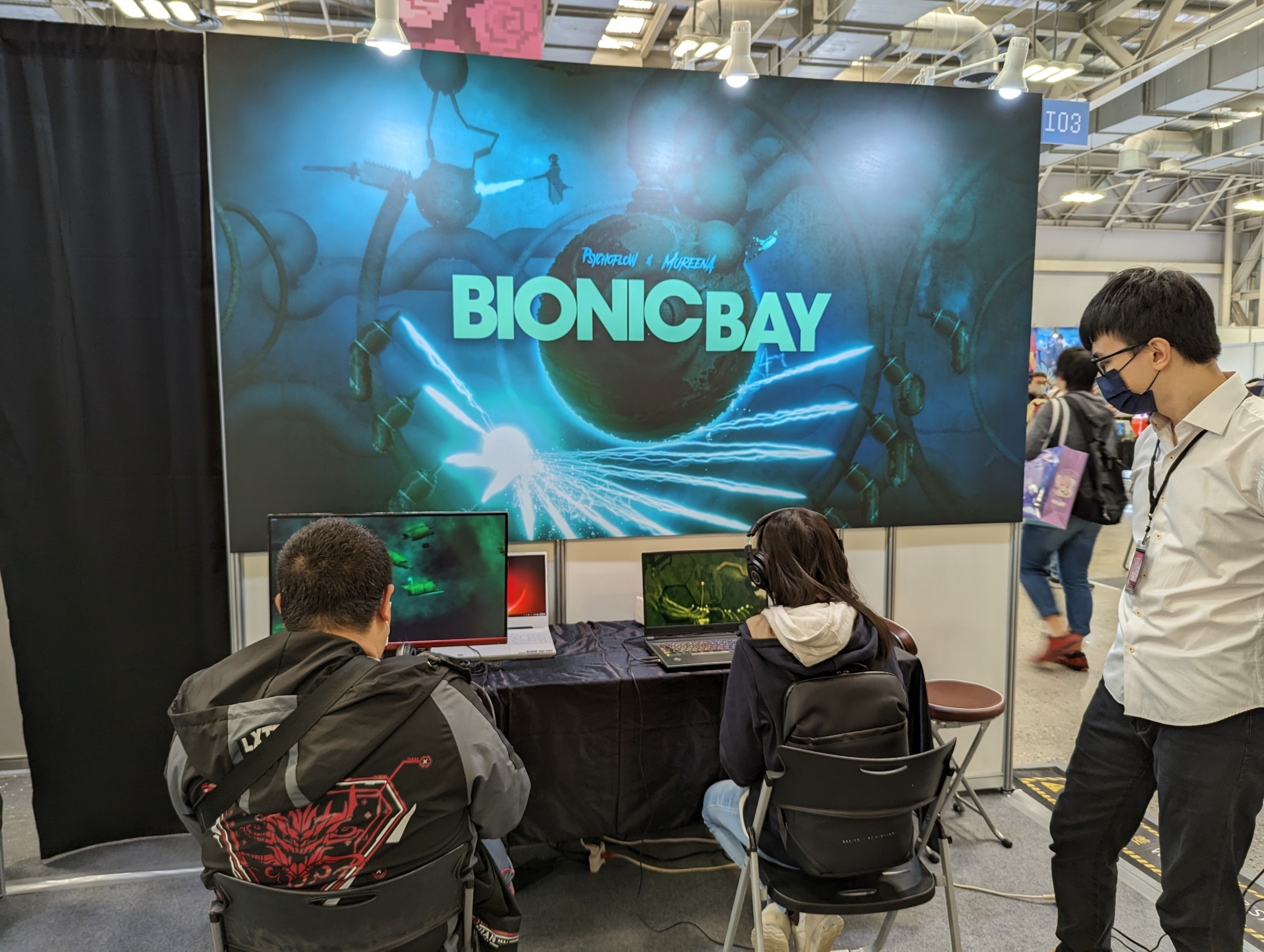 巴哈 ACG 創作大賽金賞遊戲《Bionic Bay: 換影循跡》在 G-EIGHT 展出最新版本《Bionic Bay》 - 巴哈姆特