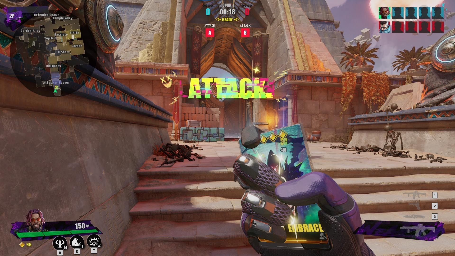 強調結合強力卡片打破規則的 5 對 5 英雄射擊遊戲《FragPunk》2025 年問世《FragPunk》 - 巴哈姆特