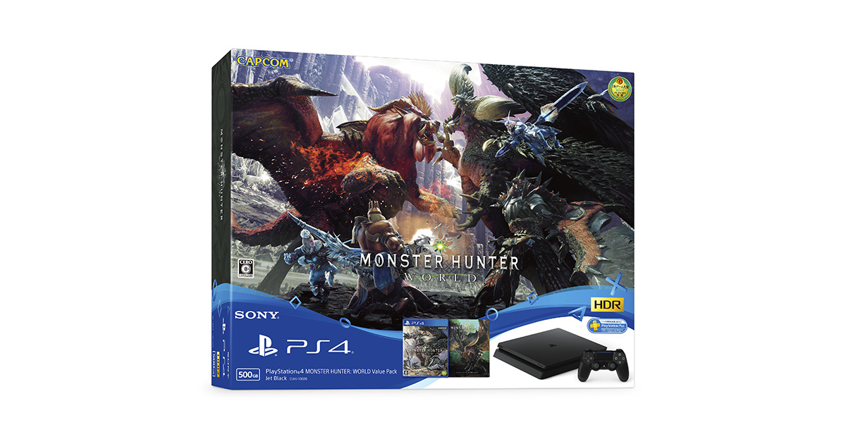 日本宣布 PS4《魔物獵人 世界》主機同捆包與廉價版遊戲 7 月 26 日推出《Monster Hunter: World》 - 巴哈姆特