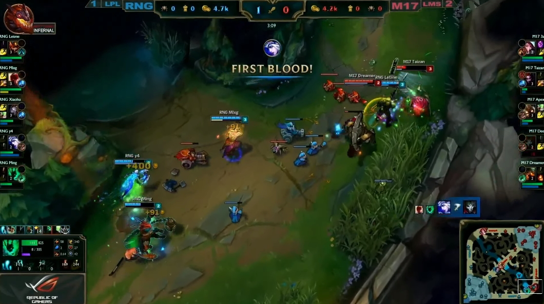 《英雄聯盟》亞洲對抗賽準決賽進入最後一戰 FW 閃電狼將再次對上 WE《League of Legends》 - 巴哈姆特