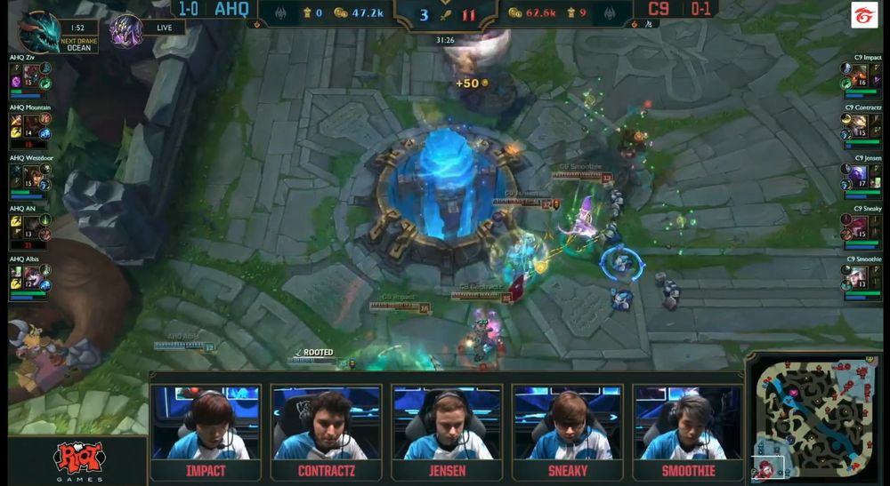 《英雄聯盟》2017 世界大賽小組賽 ahq 遭 C9 擊敗 ahq 明日將出戰 SKT《League of Legends》 - 巴哈姆特