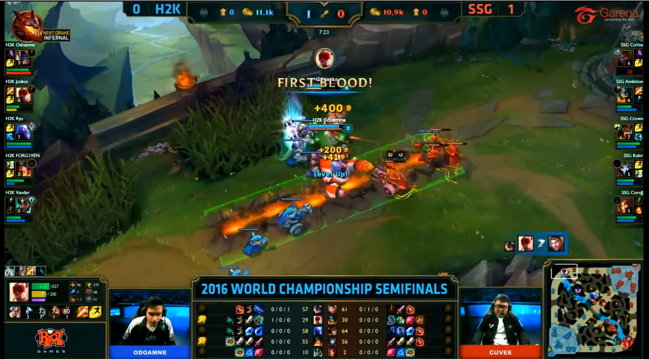 《英雄聯盟》隊伍 SSG 3:0 取勝 晉級 2016 世界大賽總決賽、出戰 SKT《League of Legends》 - 巴哈姆特