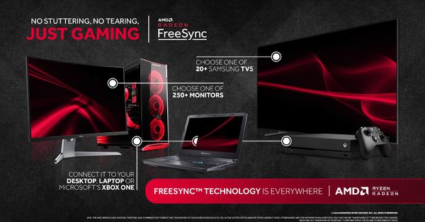 AMD Radeon FreeSync 技術跨入電視領域 已搭載於多款三星電視 - 巴哈姆特