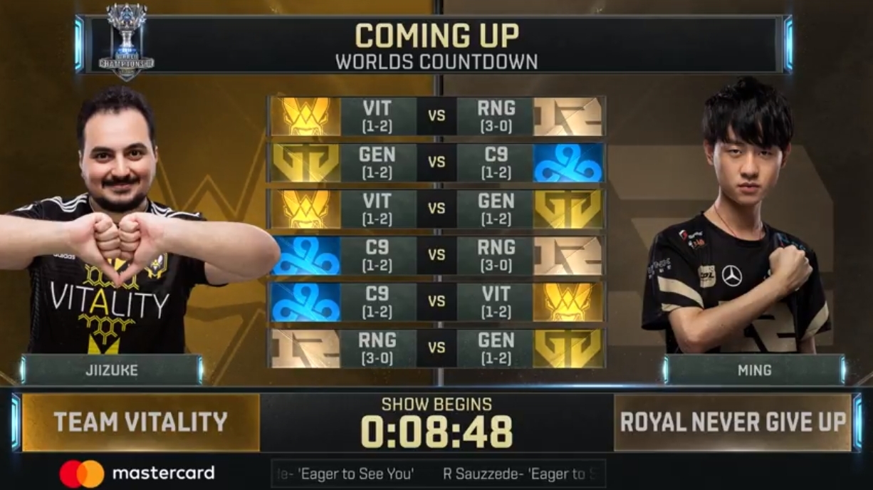 《英雄聯盟》2018 世界小組賽第五天 B 組對決 RNG、C9、VIT、GEN 將力拼晉級資格《League of Legends》 - 巴哈姆特