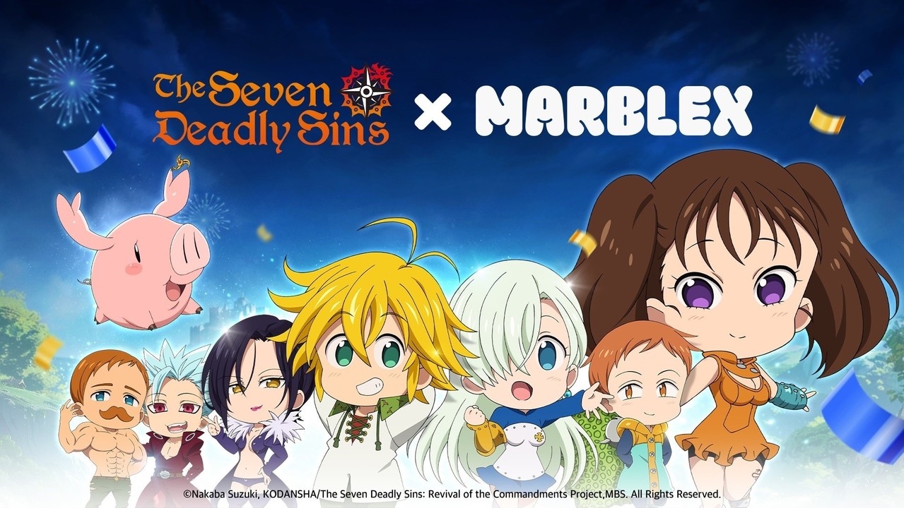 MARBLEX 宣布將以全球知名 IP《七大罪》展開全新 NFT 項目《Seven deadly sins》 - 巴哈姆特