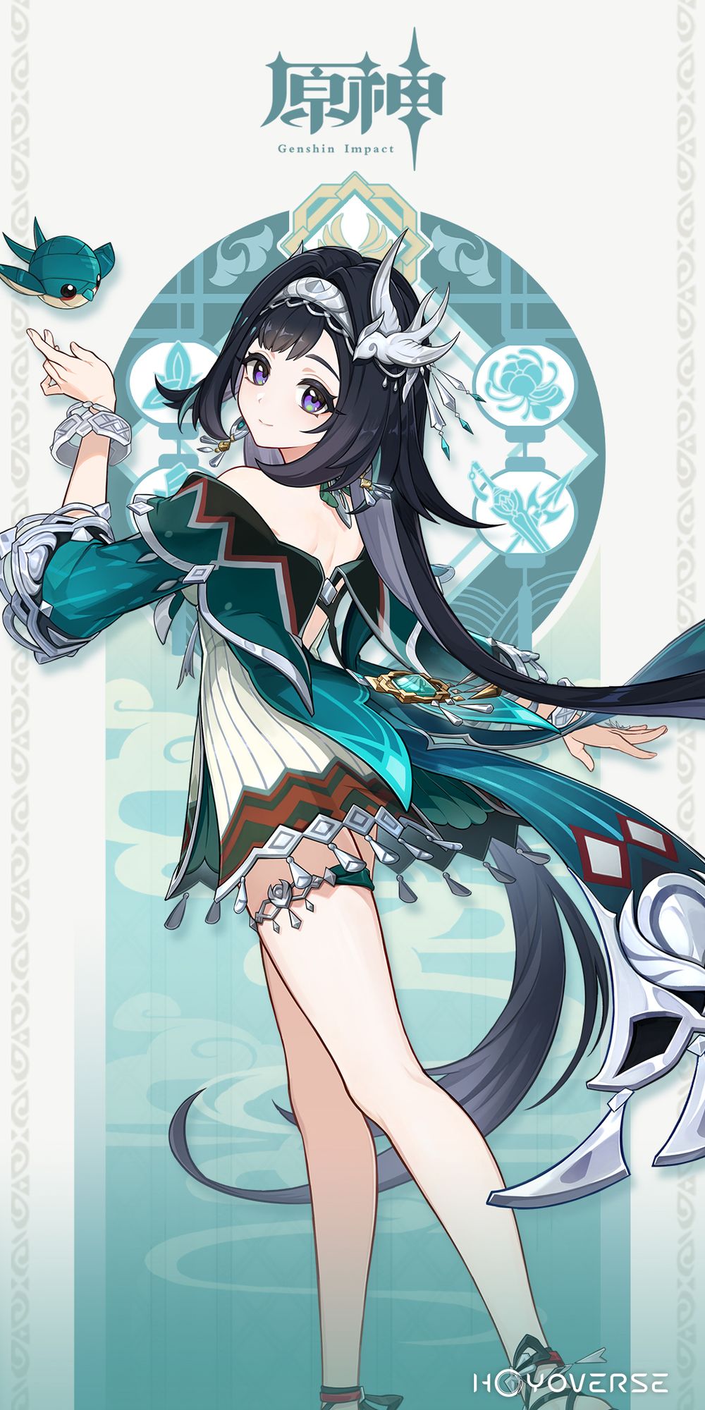 開放世界 RPG《原神》公開沉玉谷手工藝工會藤編大師「藍硯」角色介紹《Genshin Impact》 - 巴哈姆特