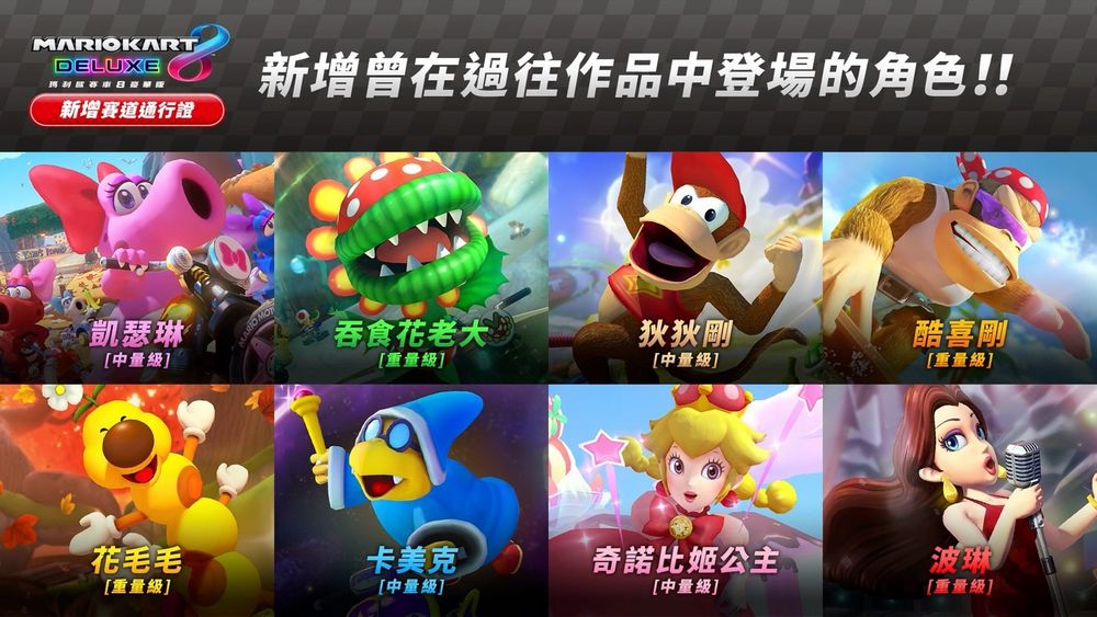 《瑪利歐賽車 8 豪華版 新增賽道通行證》最終回第 6 彈 11 月 9 日推出《Mario Kart 8 Deluxe》 - 巴哈姆特