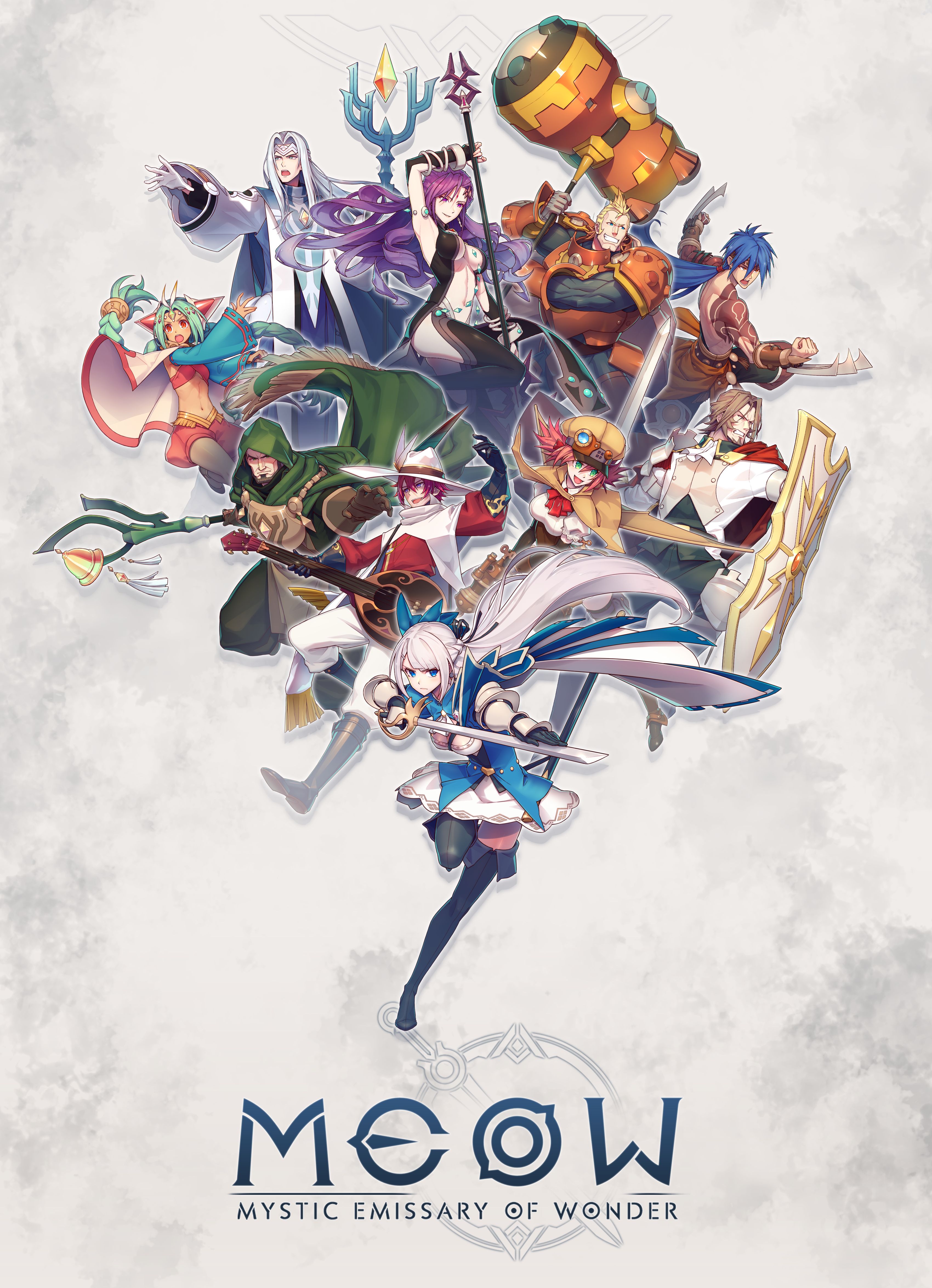 國產手機遊戲《MEOW 王領騎士》首度曝光 釋出世界觀及角色設定 預計 2018 年內上線 《MEOW - 王国の騎士 -》 - 巴哈姆特