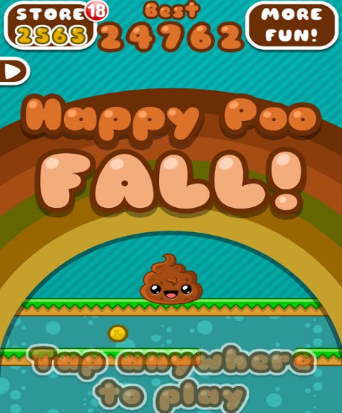 【試玩】便便可以這樣玩!?《噗噗下凡間》躲開狡猾蒼蠅回大地《Happy Poo Fall》 - 巴哈姆特