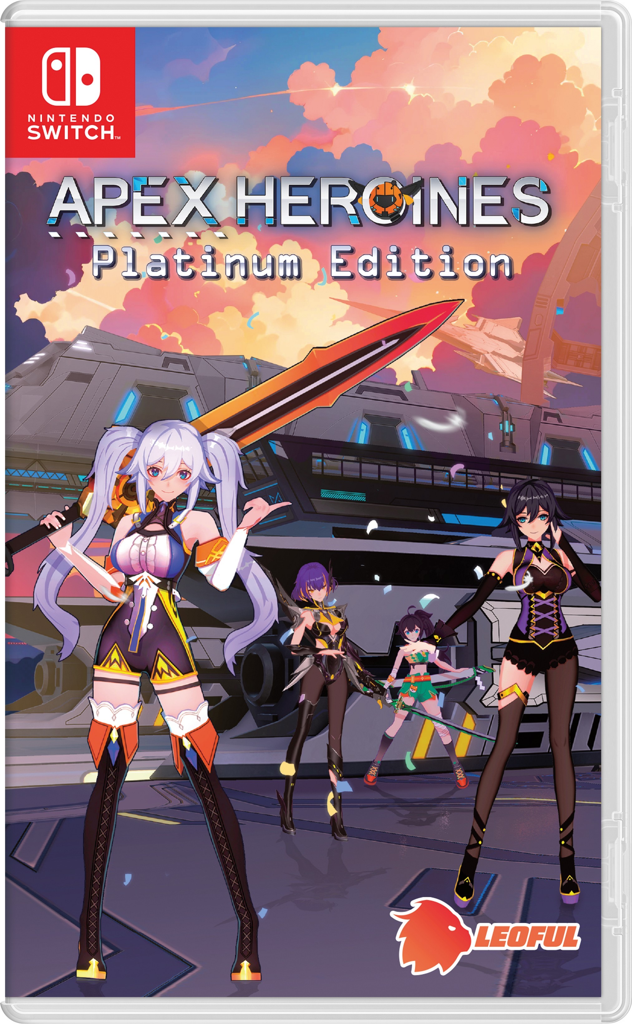 3D 科幻動作遊戲《超戰女武神 Platinum Edition》將推 Switch 實體版《Apex Heroines》 - 巴哈姆特
