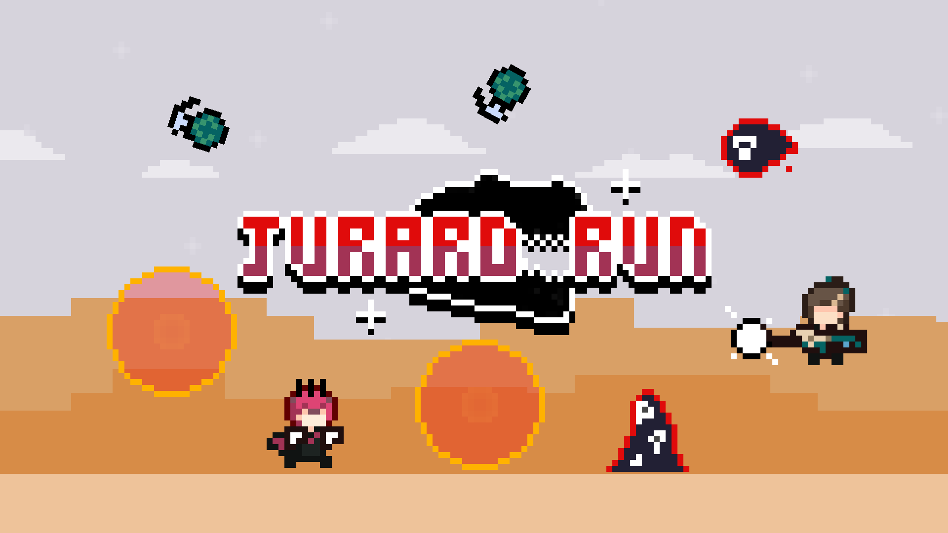 以 HOLOSTARS EN Jurard T. Rexford 為主角的休閒射擊遊戲《Jurard Run》今上市 免費遊玩《Jurard ...