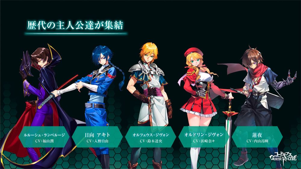 《Code Geass Genesic Re;CODE》公開遊戲限定劇情「血盟的紅羽」等新情報《コードギアス Genesic Re;CODE ...