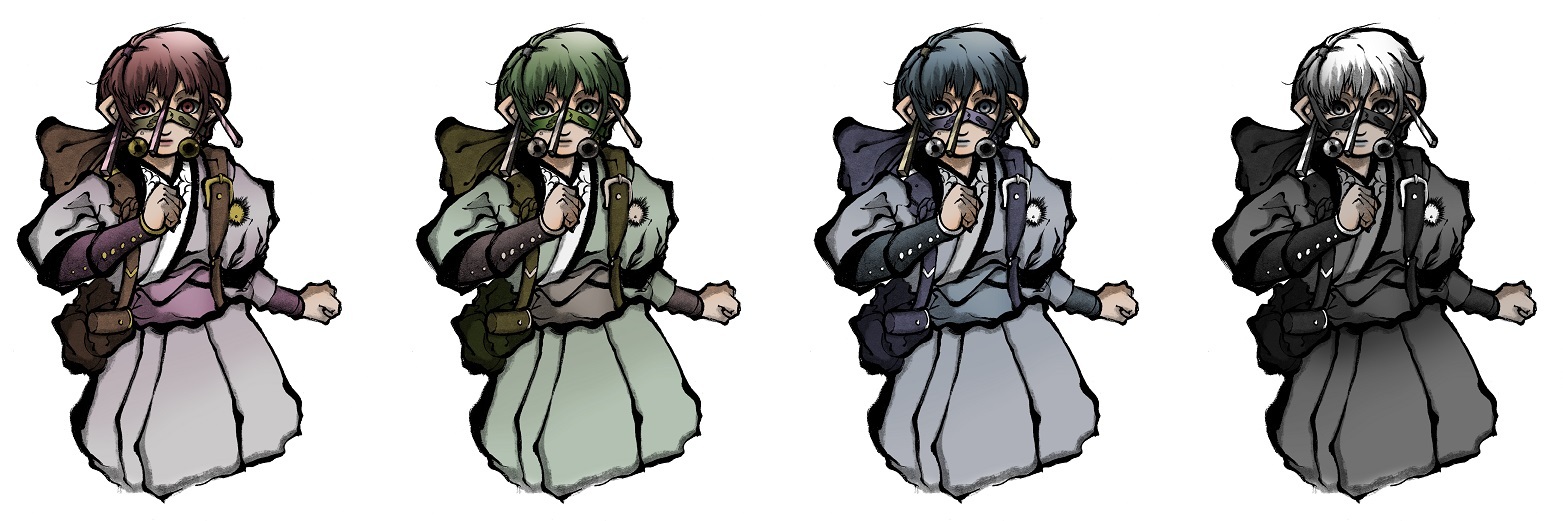 單色 3D 迷宮 RPG《殘月的鎖宮》公布人種跟職道、世界觀等情報《Labyrinth of Zangetsu》 - 巴哈姆特