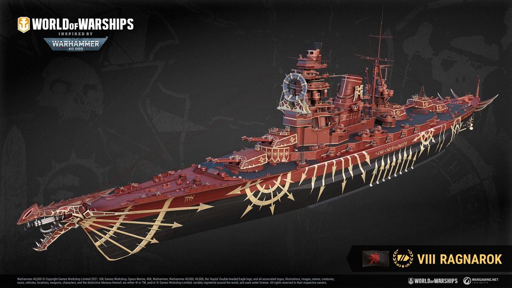 《戰艦世界》X《戰鎚 40K》新合作內容即日登場 推出兩艘新艦艇主題等《World of Warships》 - 巴哈姆特