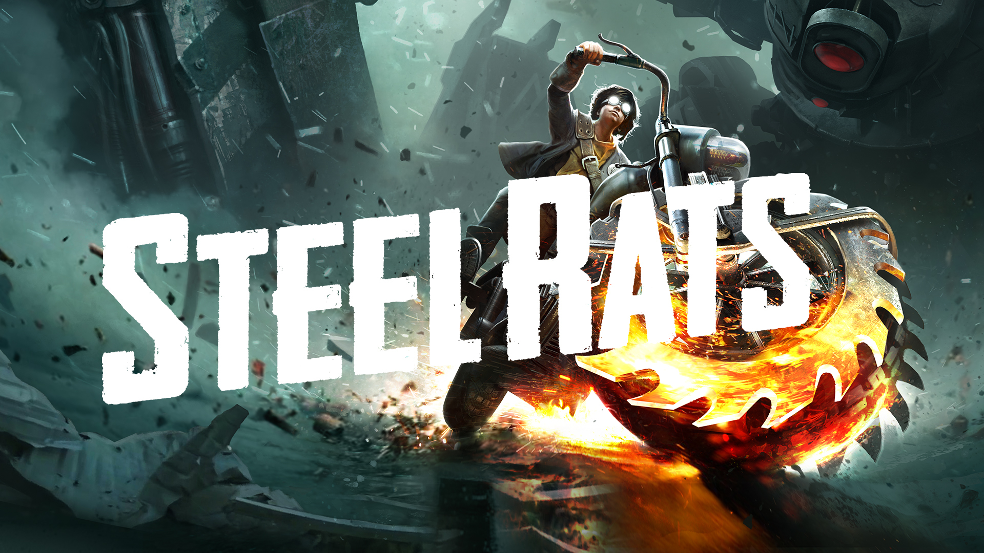 《鋼鐵鼠 Steel Rats》本日發售並公開上市影片 騎乘武裝摩托車的格鬥動作遊戲《Steel Rats》 - 巴哈姆特