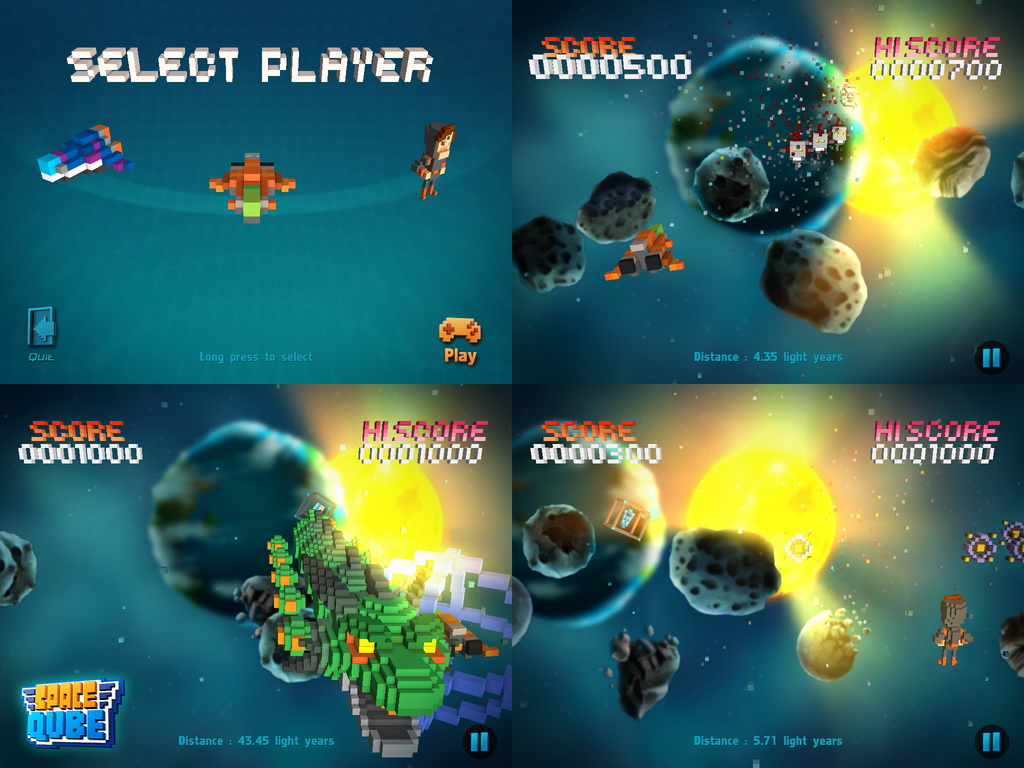 台灣獨立遊戲開發團隊 Qubit Games 新作《Space Qube》今日公測 - 巴哈姆特