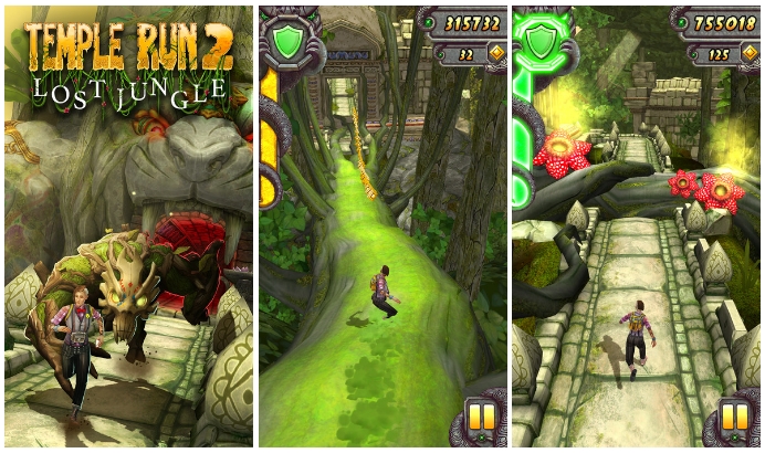 《Temple Run 2》最新改版登場 前往失落叢林探索古代祕寶《Temple Run 2》 - 巴哈姆特