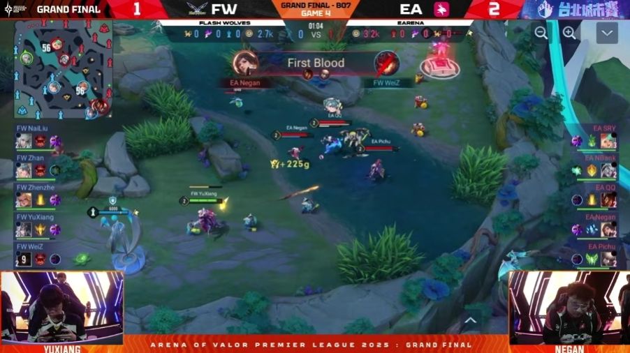 世界冠軍！《傳說對決》APL 2025 台灣隊伍 FW 閃電狼上演讓二追四逆轉戲碼 4:2 勇奪冠軍《Arena of Valor》 - 巴哈姆特