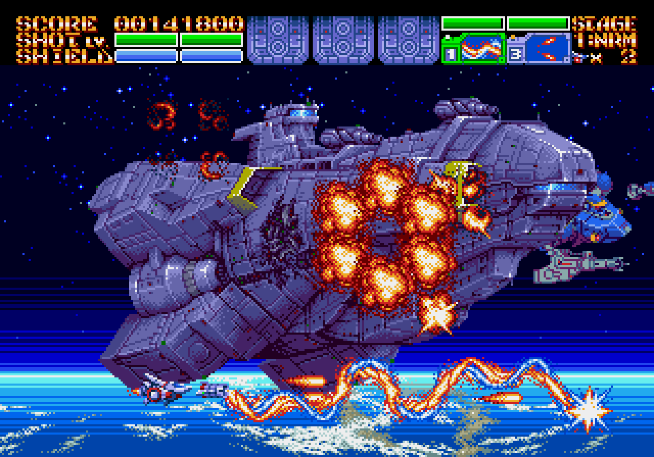 【BitS25】知名作曲家古代祐三親自打造 16-bit 射擊遊戲《Earthion》《Earthion》 - 巴哈姆特